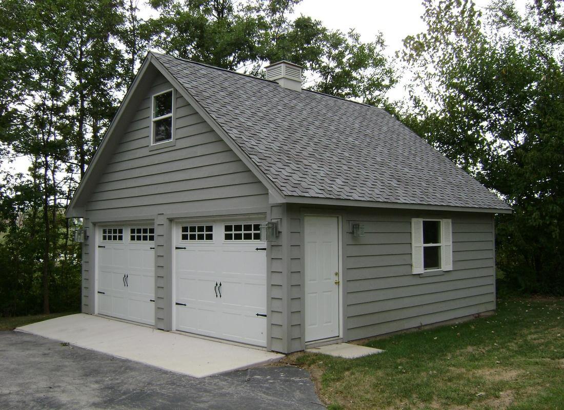 Gable Garage Gallery - Blue Sky Builders